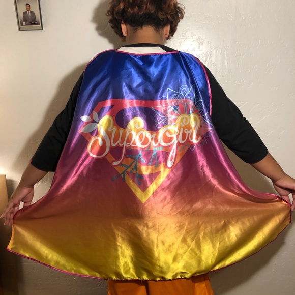 Six Flags | Costumes | 2 Capes Superman And Supergirl One Size | Poshmark